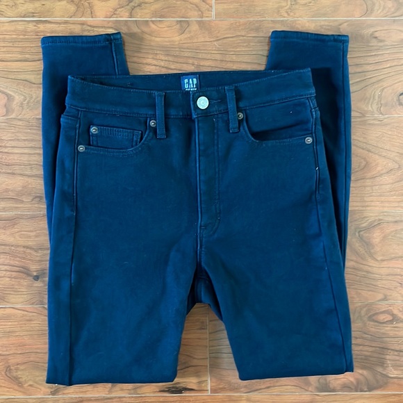 GAP | Jeans | Gap Navy Blue True Skinny High Waist Skinny Jeans | Poshmark